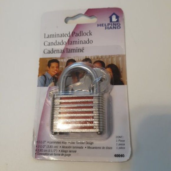Helping Hand | Other | Laminated Padlock W 2 Keys Included | Poshmark